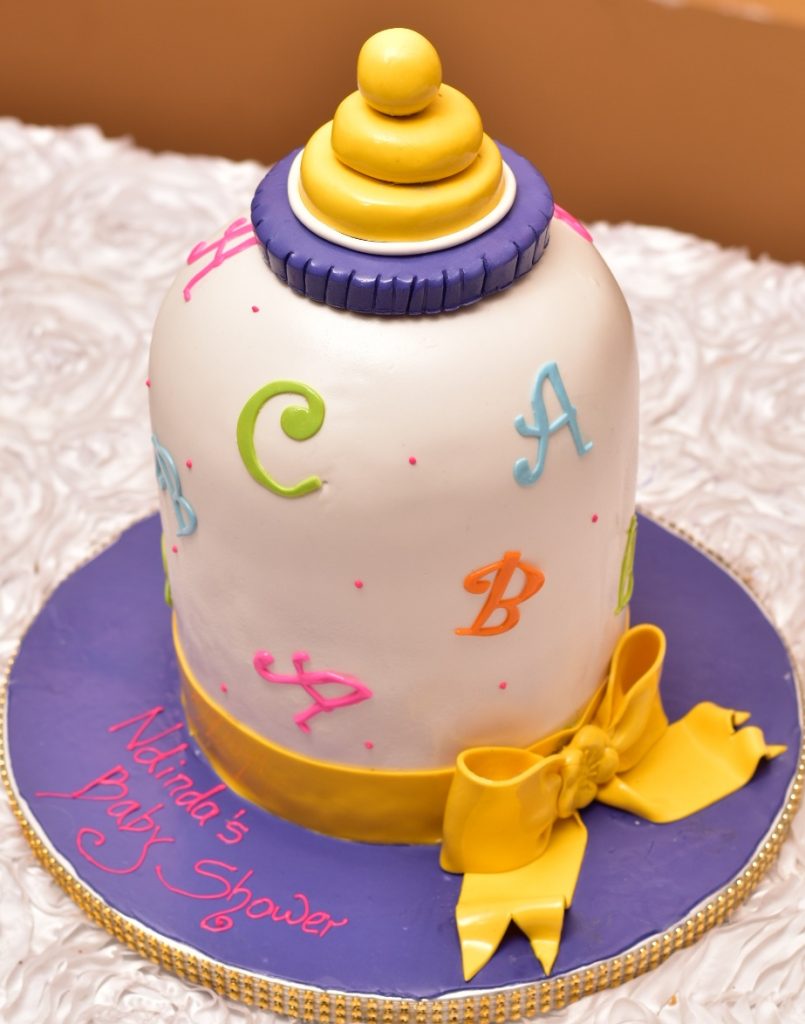 Gorgeous Feeding Bottle Cake For Your Baby Shower Cake Ideas
